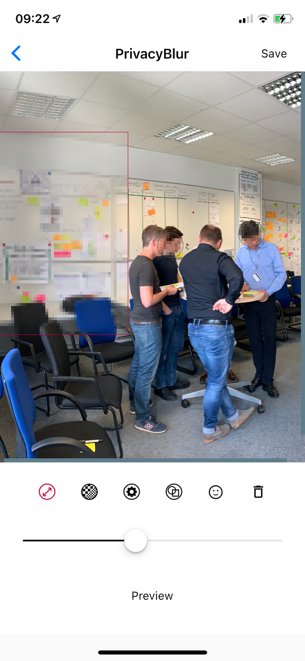 How to blur pictures before posting sensitive data on the web with ...